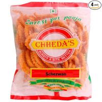 Chheda's - Schezwan Chakli Crunchy Snacks Tea Time Snacks Ready to Eat ...