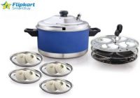 Flipkart SmartBuy Stainless Steel 3 Plates Colored Idly Cooker ,Idli ...