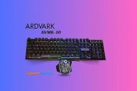 ARDVARK AVMK10 Wired Gaming Keyboard and Mouse Combo Light Up Membrane ...