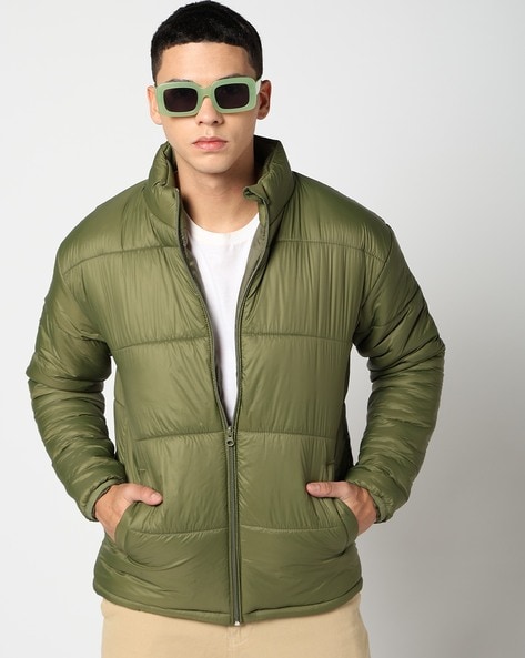 Yousta Men Relaxed Fit Puffer Jacket Offer on Ajio Price Rs. 99 | INRDeals.