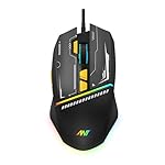 Ant Ghost 50 RGB Gaming Mouse with12800 DPI Wired Optical Gamer Mouse ...